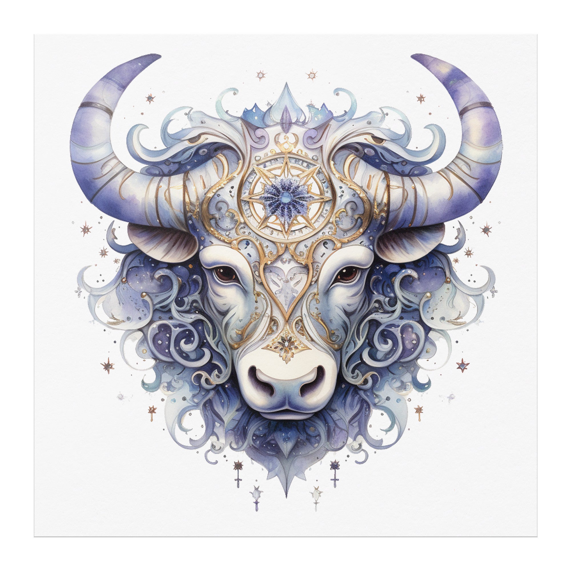 TAURUS Astrological Zodiac Sign 12x12 Poster